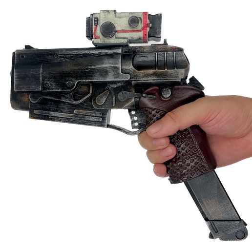 🔫 Wastelander's Friend Fallout 4 Prop Replica Weapon Pistol Gun・ 3D ...