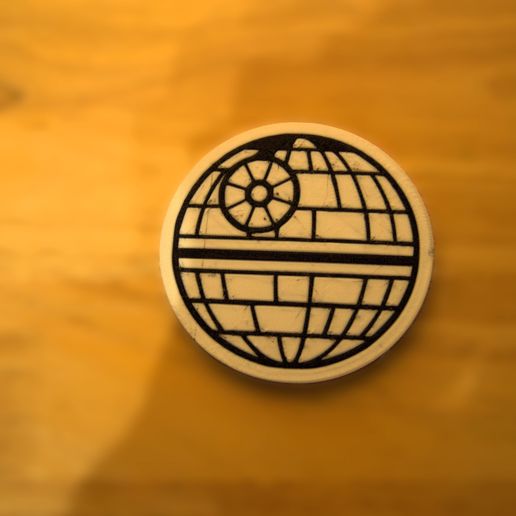 3MF file Death Star Star Wars Coaster ⭐ ・3D printer design to download ...