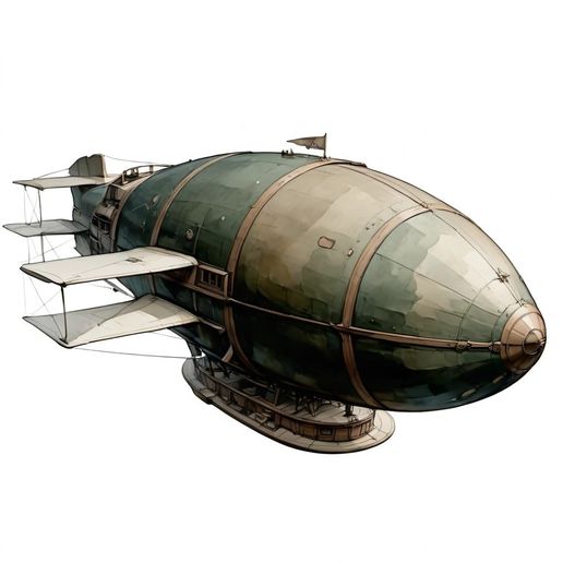 🚢 Dirigible Perun Ship 3D Model For Print - STL File - 3D Printing・ STL ...
