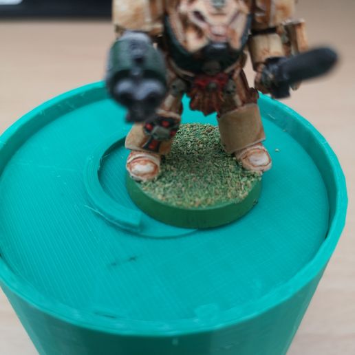 ⚔ Warhammer 40K Single model transport pots・Free OBJ File for ・Cults