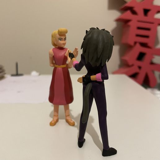 👸 Adora and Catra - Princess Prom・Free STL File for 3D printing・Cults