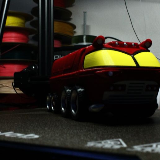 🦣 Speed Racer Mammoth Car・3D Print with the Voxelab S3 max w Co-print ...