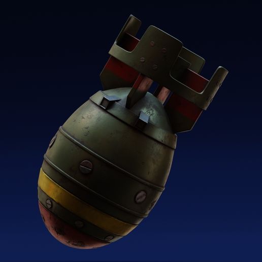 💣 Fallout Mini Nuke・ STL File for 3D printing・Cults