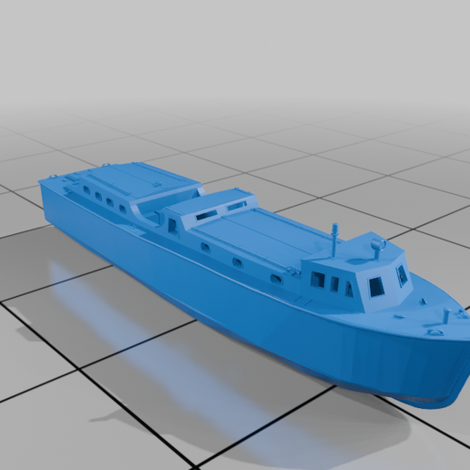 🛥️ Royal Navy 45 ft Fast Motor Boat・Free 3D File for ・Cults