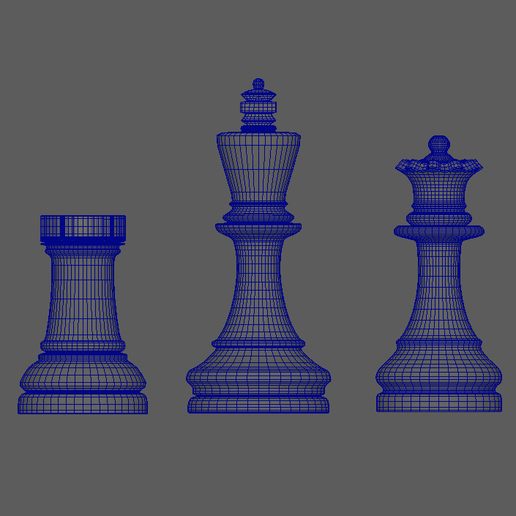 STL file Stylized Chess Collection ♟️ ・3D printing design to download・Cults