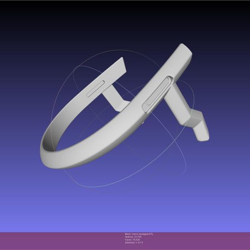🎮 Overwatch Mercy Headgear Printable Model・ STL File for 3D printing・Cults