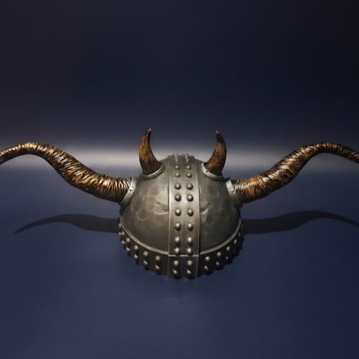 🪖 Viking Helmet - Tuffnut & Ruffnut HTTYD・ STL File for 3D printing・Cults