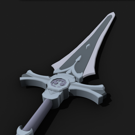🗡️ Genshin Impact White Iron Great Sword Prop ( 1/1 Scale )・ STL File ...