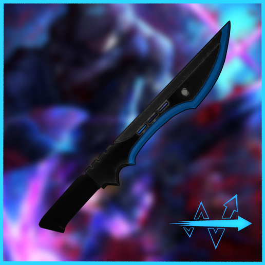 🎭 WARP Corp - Machete | Library of Ruina・ 3D File for 3D printing・Cults