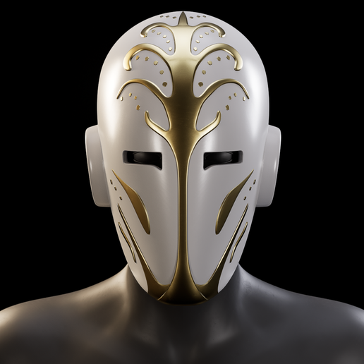 Jedi Templeguard mask 3d files・ STL File for ・Cults