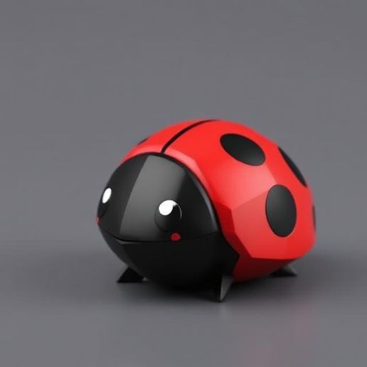 STL file Ladybug - Cute and Lucky Desk Decoration 🐞 ・3D print model to ...