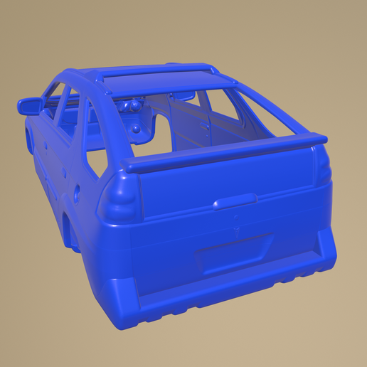 🚗 Pontiac Aztek 2005 PRINTABLE CAR BODY・ STL File for ・Cults
