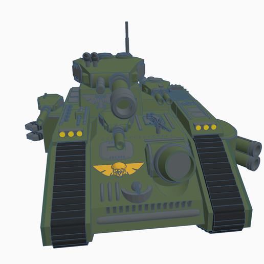 🪖 Wargame battletech super heavy tanks・ STL File for 3D printing・Cults