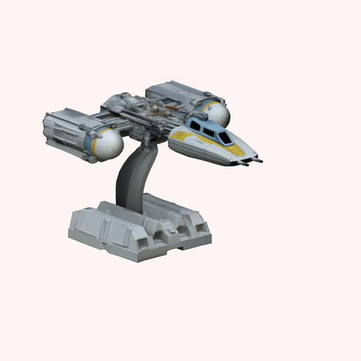 ⭐ Y-wing Star Wars Starfighter・ STL File for 3D printing・Cults