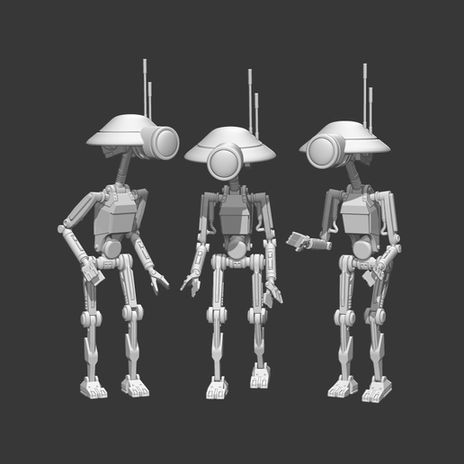 🤖 Pit Droid 1:12 Scale・ STL File for 3D printing・Cults