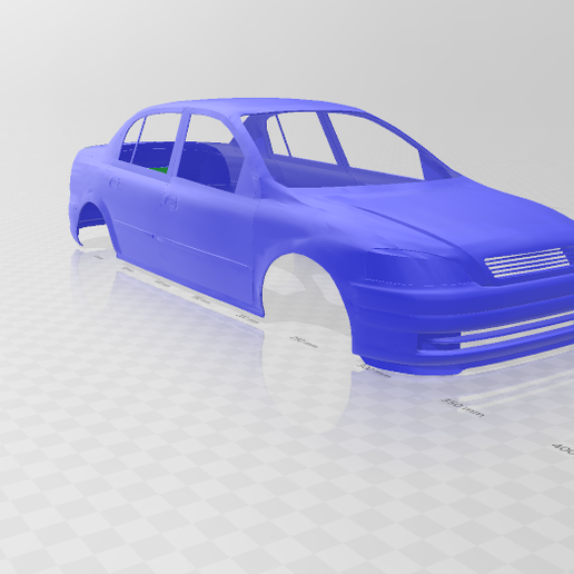STL file Opel Astra G rc bodywork 1:10 and parts 🎲 ・Design to download ...
