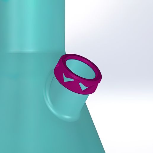 💍 Customizable Bong Attachment - Stem Ring 7・Free 3D File for 3D ...