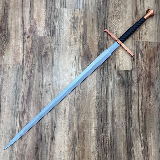 🗡️ Medieval Longsword (Noble)・ STL File for 3D printing・Cults