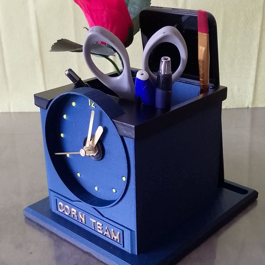 🕰️ Modular and customizable clock・Free STL File for 3D printing・Cults
