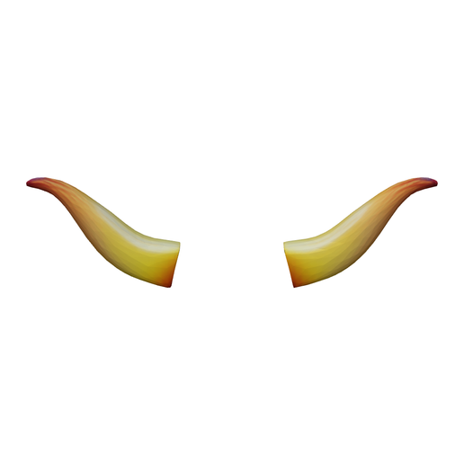 🐂 bull horns・ STL File for 3D printing・Cults