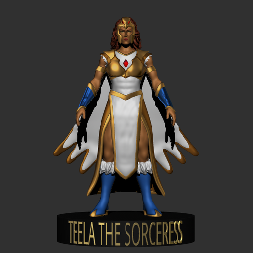 3D file Teela The Sorceress 🧙‍♀️ ・3D printer design to download・Cults