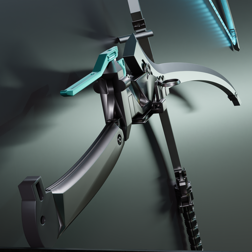 🏹 Zenless Zone Zero - Asaba Harumasa Katana Bow・ 3D File for 3D ...