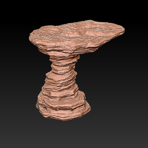 🪨 Terrain scenery - Rock 5・ STL File for ・Cults