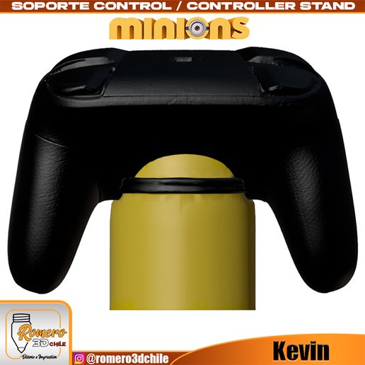 STL file Soporte Control Kevin / Minions 🎛️ ・3D print design to ...