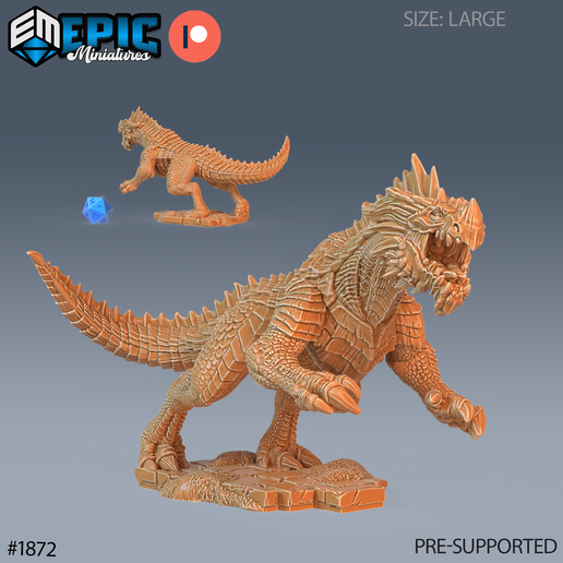 💂 Red Guard Drake Set ‧ DnD Miniature ‧ Tabletop Miniatures ‧ Gaming ...