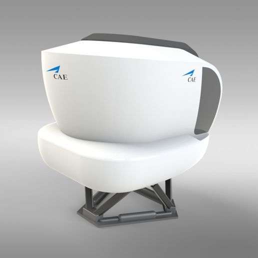 ️ AIRCRAFT FLIGHT SIMULATOR CAE 5000 SERIES・ STL File for 3D printing・Cults