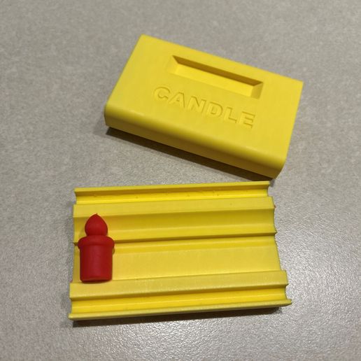 🕯️ Bead roller "Candle" - Polymer clay roller・ 3MF File for 3D printing ...