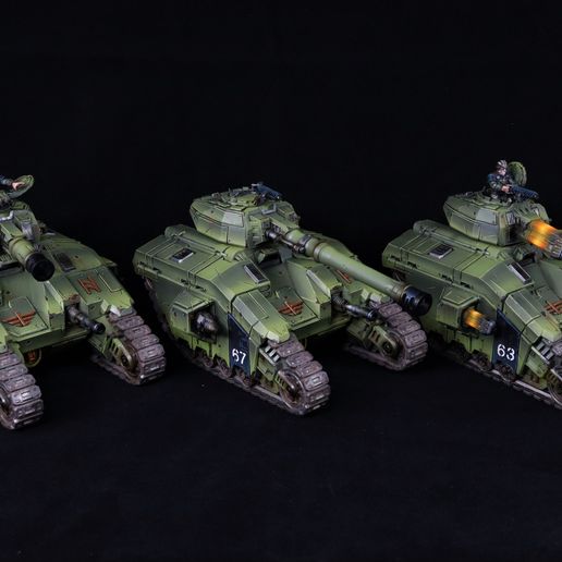 🪖 Fenrir - Rundsgäard Battle Tank / Imperial Guard・ 3D File for ・Cults