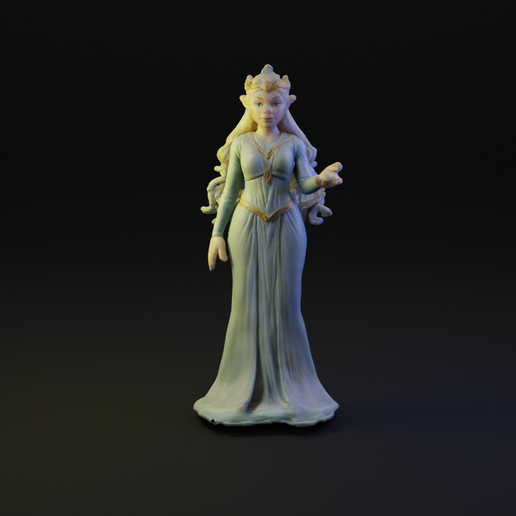 ️ Galadriel figure toy・ 3D File for 3D printing・Cults