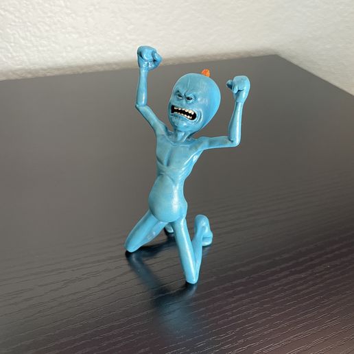 👾 Mr. Meeseeks・Free STL File for ・Cults