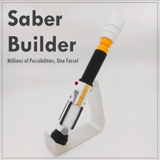 👷 Lightsaber Builder, Modular Lightsaber, Free Sample・Free 3D File for ...