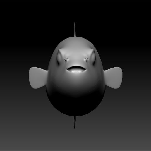 🐠 Puffer fish -blowfish・ STL File for 3D printing・Cults