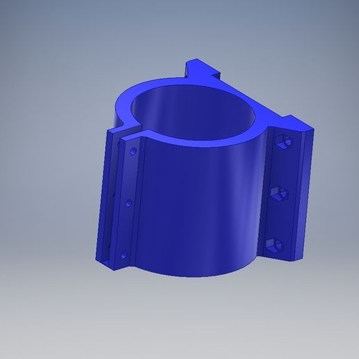 Free 3D file 68.8mm Spindle mount for R-CNC 🧑‍🔧 ・Template to download ...