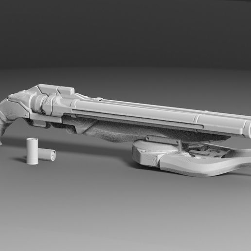 STL file DOOM shotgun for cosplay 🔫 ・3D printable model to download・Cults