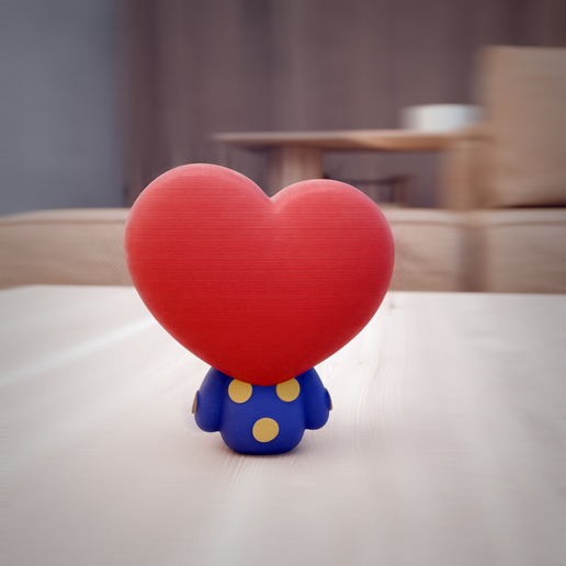 STL file FUNKO POP TATA BT21 👾 ・3D printing idea to download・Cults