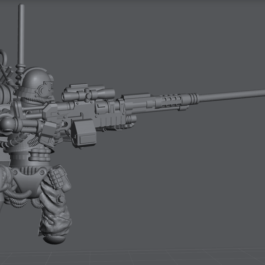 Free 3D file Kitbash-Pattern Skitarii and Secutarii ⚔ ・Design to ...