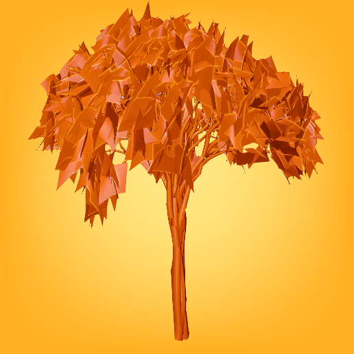 🌳 Stylized Tree STL 3D Model・ STL File for 3D printing・Cults