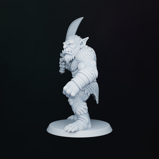 🗡️ Bugbear Slasher - D&D Miniature 32mm Resin Pre-Supported STL・ STL ...