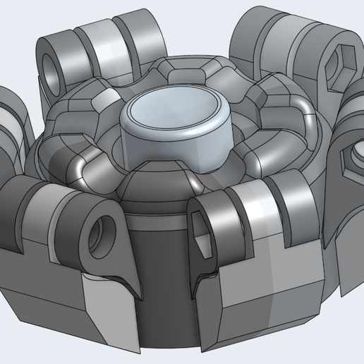 👌 Centrifugal Fidget Spinner・ STL File for 3D printing・Cults