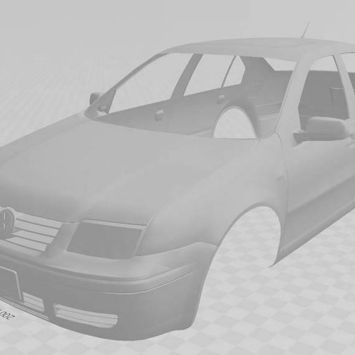 Archivo STL VOLKSWAGEN BORA MK4 2004 IMPRIMIBLE CARROCERIA RC 🚗 ・Plan de impresora 3D para ...