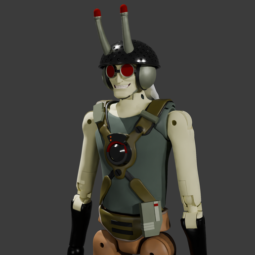 🦹 Dr Animo・ STL File for 3D printing・Cults