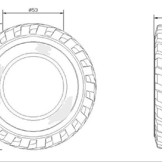 🪨 Rc Loader And Rock Truck Tire Mold・ STL File for ・Cults
