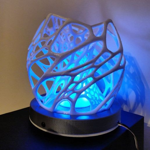 Free 3D file Cellular Lamp Base 🔦 ・3D printer design to download・Cults