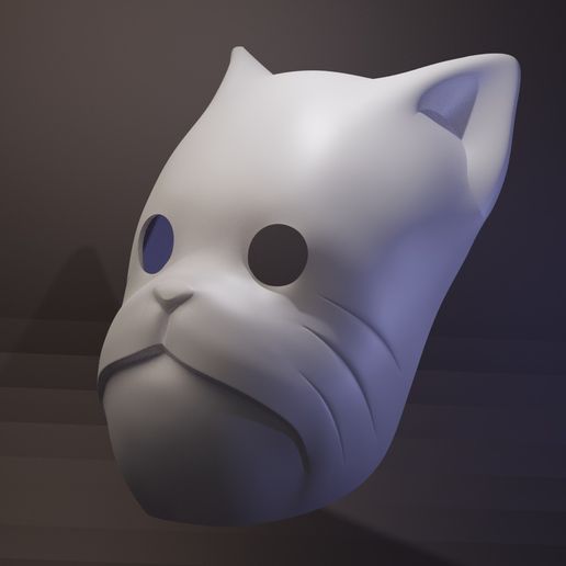 grumpy cat mask