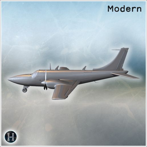 ️ Piper Ted Smith Aerostar 600 twin-engined light transport aircraft (5 ...