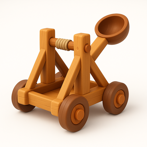 🔧 Catapult・ STL File for 3D printing・Cults